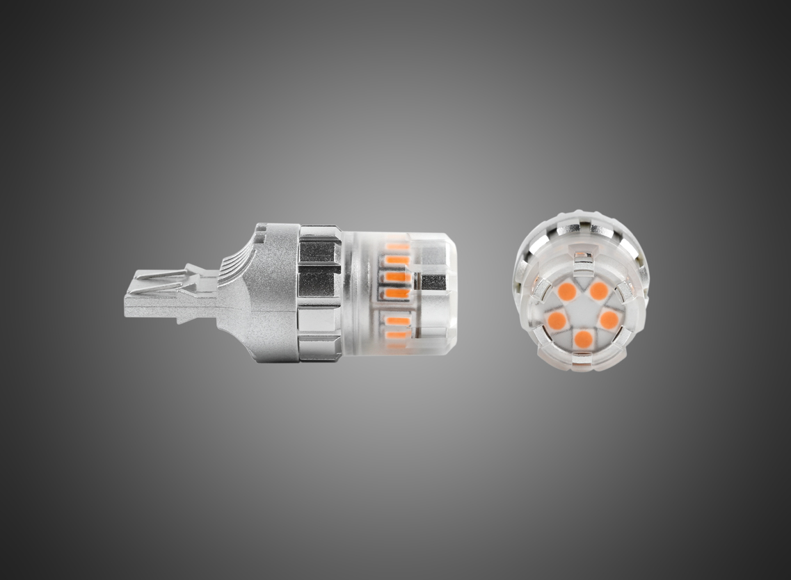ECO Series 7440/7443 LED Light Bulbs Amber - 3173A
