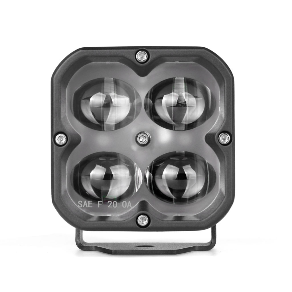Concept Series Pod, 3” Cube LED Pod Lights, Fog Light, U Mount - 41012