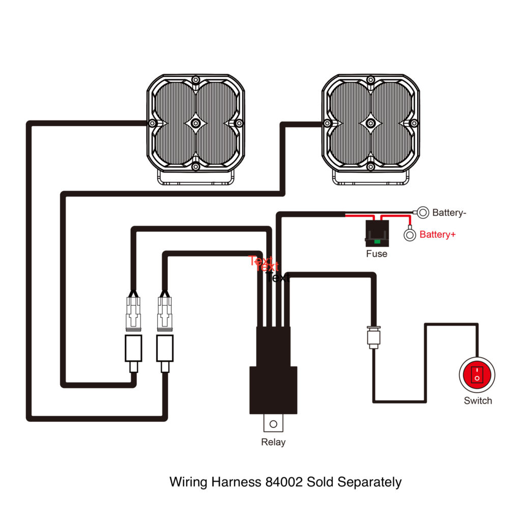 Concept Series Pod, 3” Round LED Pod Lights, Fog Light, Type A Mount ...