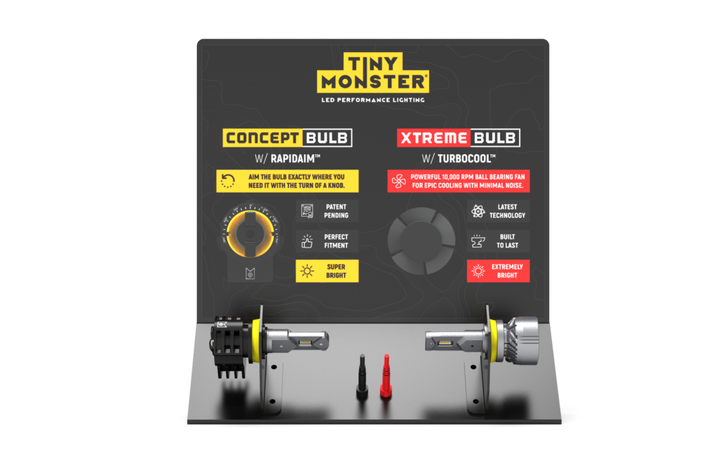 ARC Bulb POP Display (Metal) – 10004